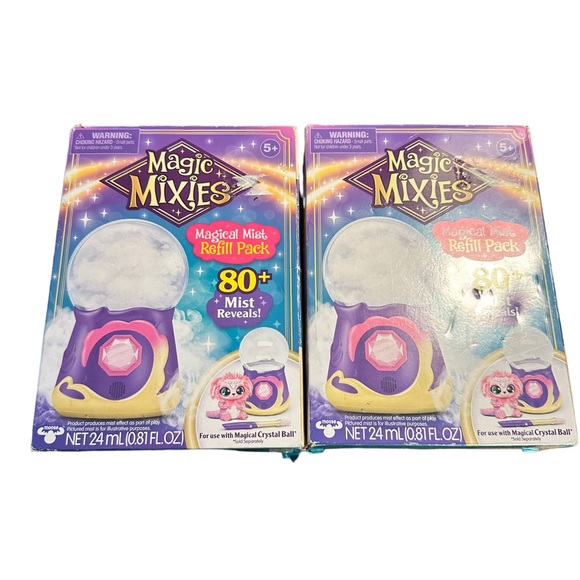 Toys | Magic Mixies Magical Mist And Spells Refill Both Boxes Have Two ...